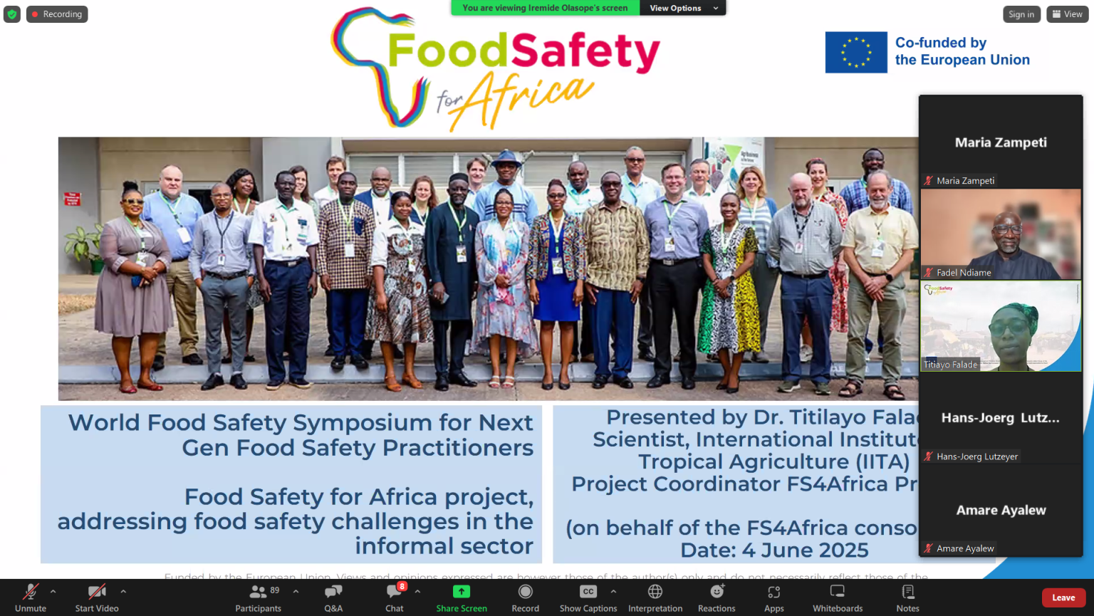 WFSD: Highlights from the 2025 World Food Safety Day Symposium